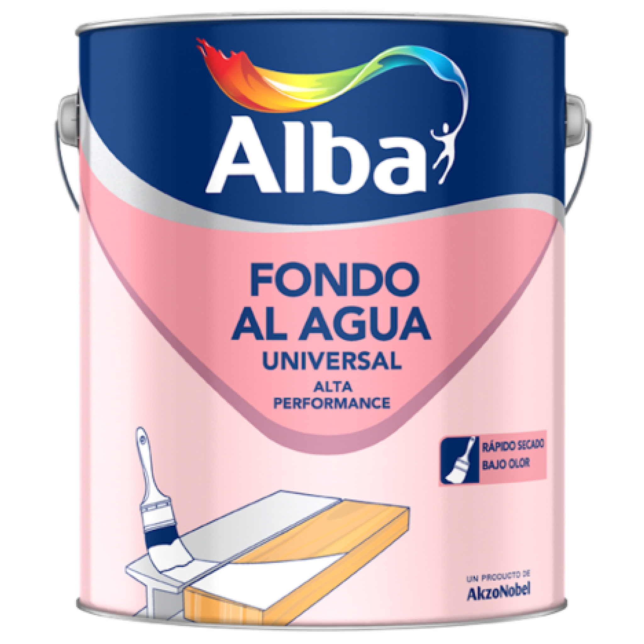 Alba Fondo Universal Al Agua 1 L - Dante Pinturerias