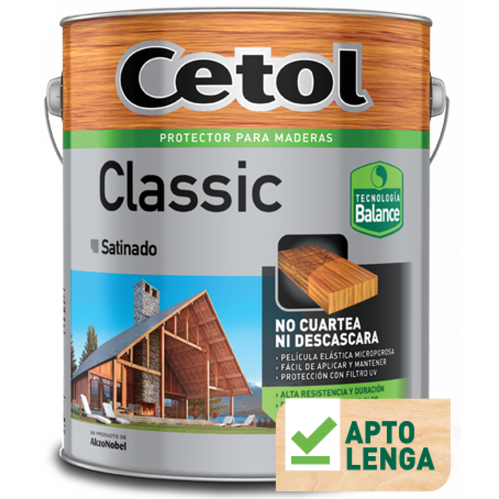 Cetol Balance Satinado Cristal 1L - Dante Pinturerias