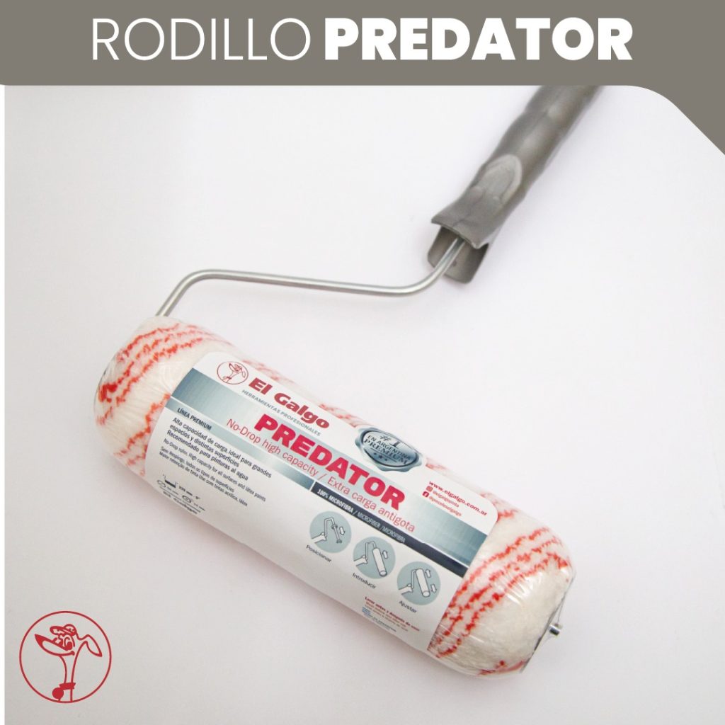 Rodillo Predator N 22 El Galgo - Dante Pinturerias